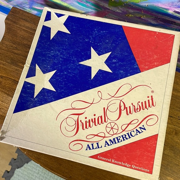 Hasbro | Toys | Trivial Pursuit Game Vintage 993 | Poshmark